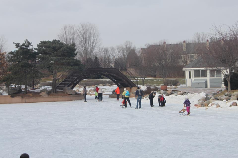 Ice Skating at Centennial Lakes Park - Thrifty Minnesota Ice Skating at Centennial Lakes Park - Thrifty Minnesota