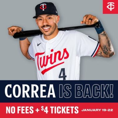 Minnesota Twins Waive Ticket Fees This Weekend - Thrifty Minnesota