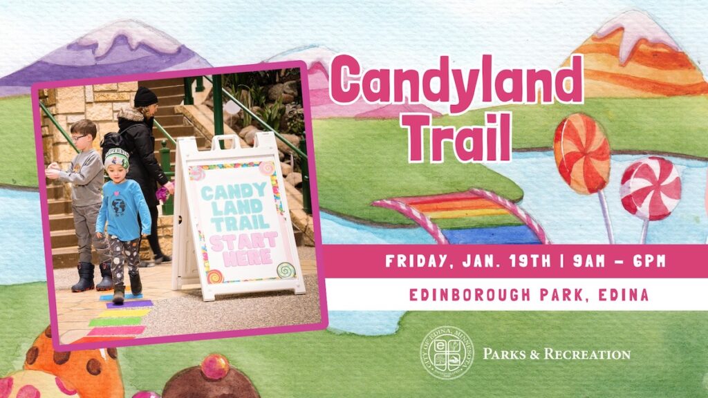 Candyland Trail at Edinborough Park in Edina - Thrifty Minnesota