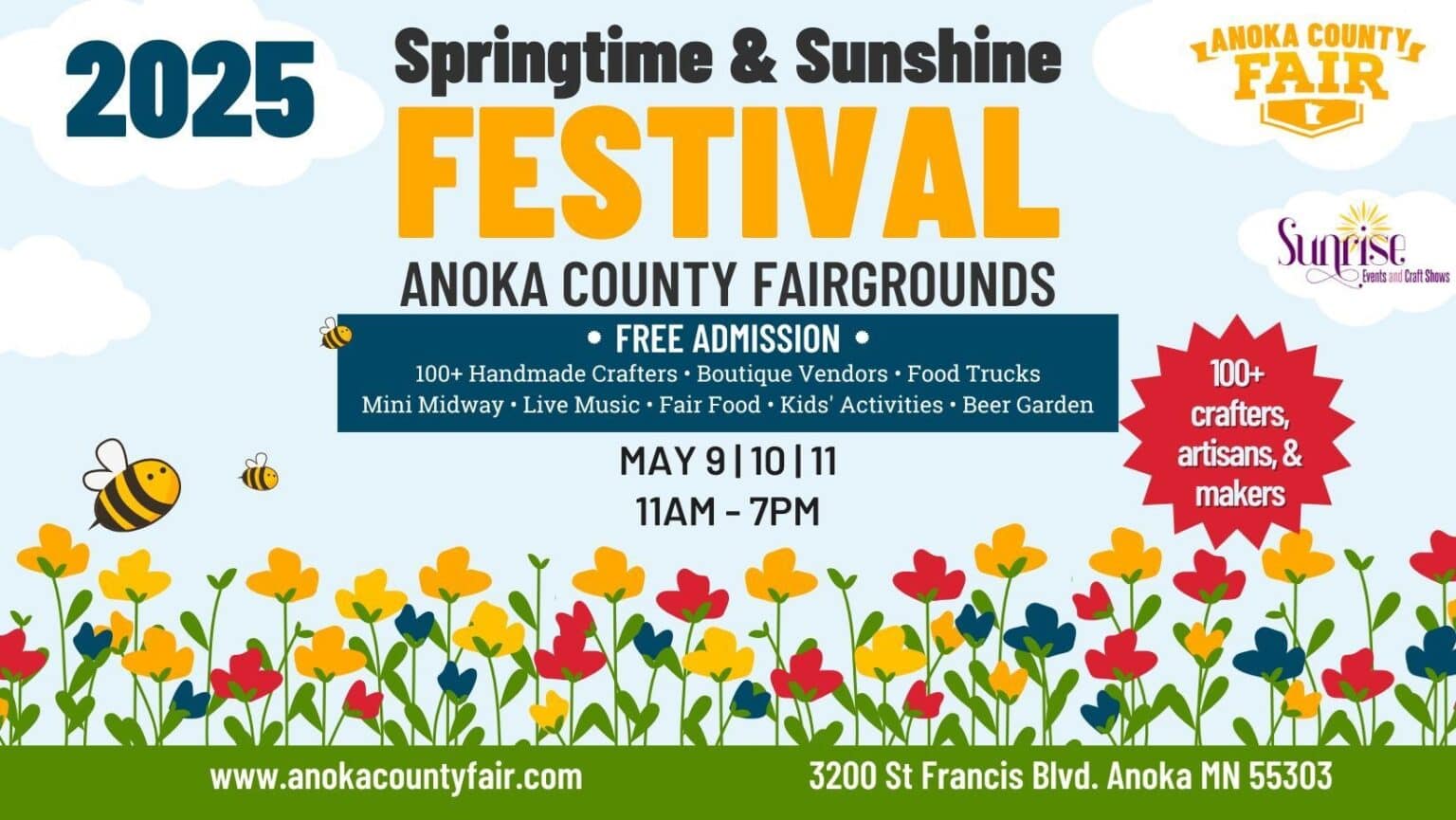 Springtime and Sunshine Festival at the Anoka County Fairgrounds ...