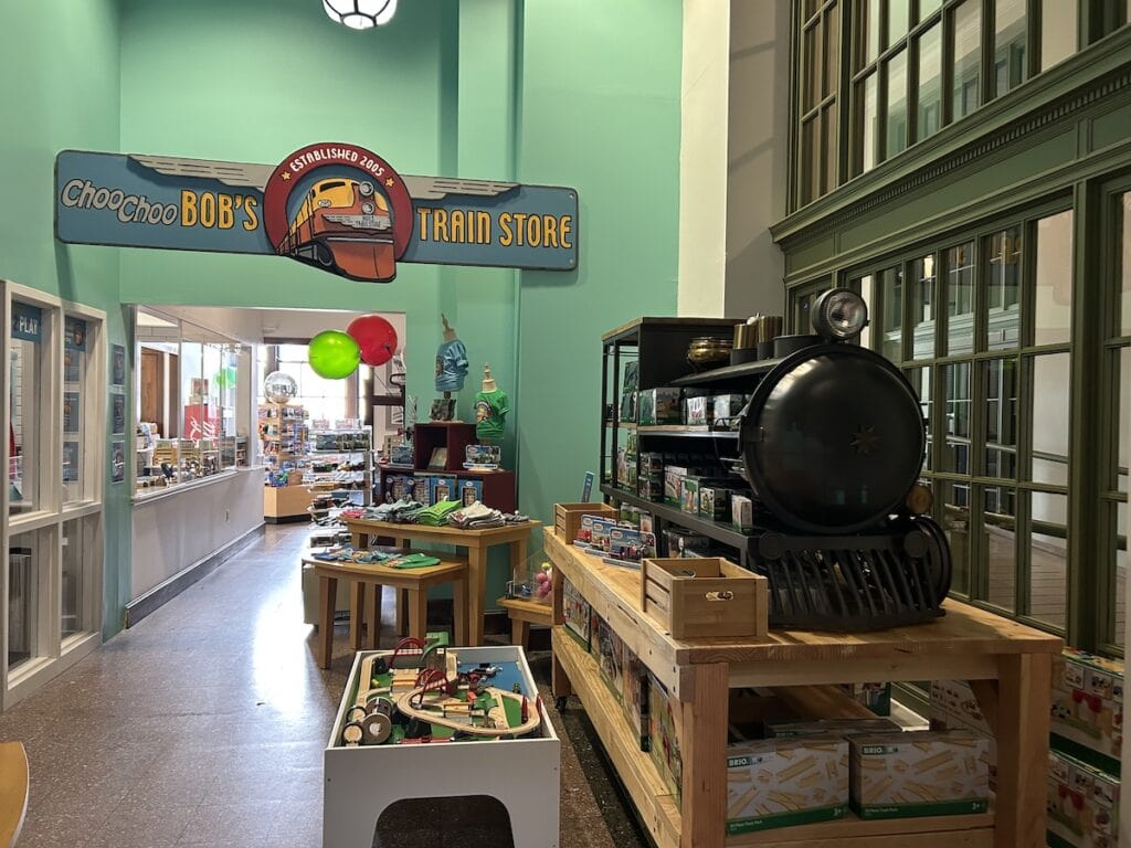 Choo Choo Bob's Train Store at Union Depot - Thrifty Minnesota