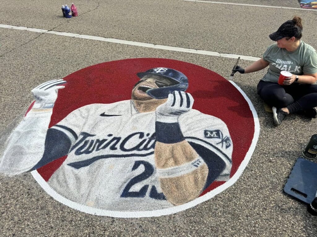 WE Chalk Festival in St. Louis Park West End - Thrifty Minnesota