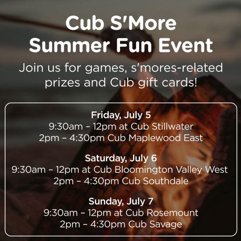 Cub S'mores Events with Games and Prizes this Weekend - Thrifty Minnesota