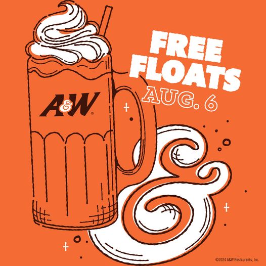 A&W Free Root Beer Float - Thrifty Minnesota