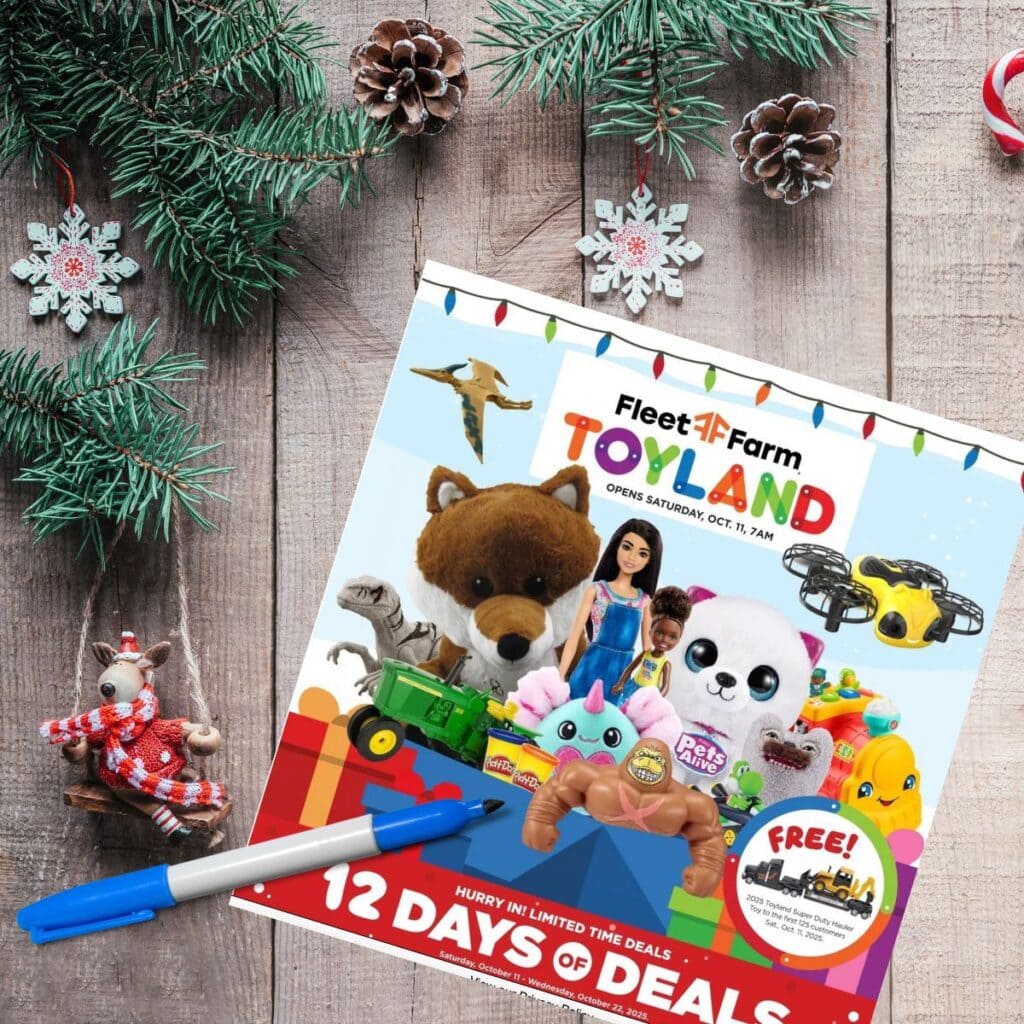 Fleet Farm Toyland Opening Date + FREE Toy Giveaway - Thrifty Minnesota