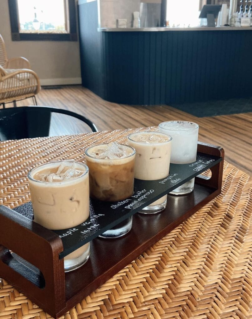 Coffee Flights at Minnesota Coffee Shops - Thrifty Minnesota