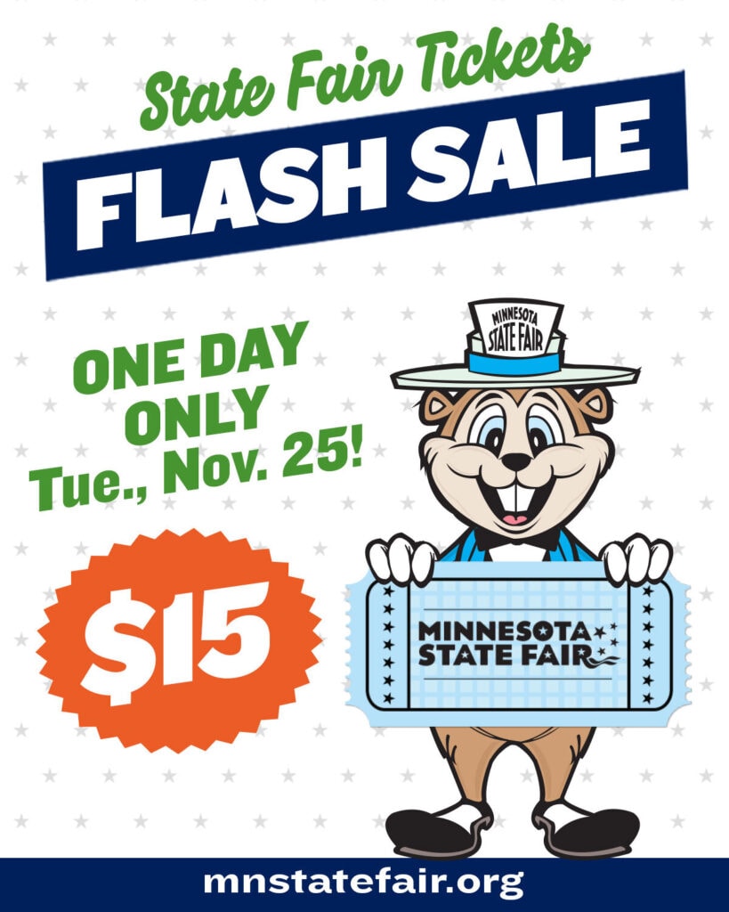 Minnesota State Fair Tickets Flash Sale with a BIG Discount - Thrifty ...