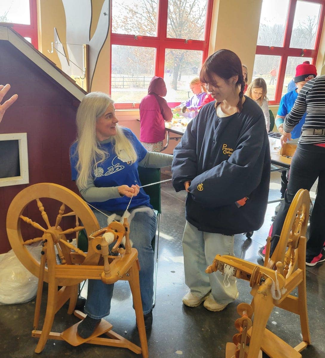 Gale Woods Farm Sheep Shearing and Holiday Gifts - Thrifty Minnesota